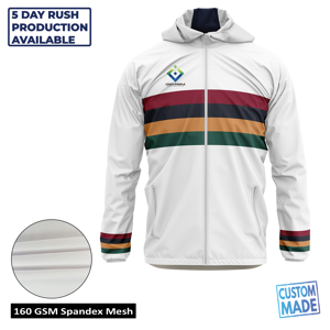 TOP-WEC-JK4 Unisex and Kids' Full Sublimation Wind Jacket - Economy Series