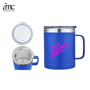 IMC-TM9985BL 14 oz Stainless Steel Camping Mug