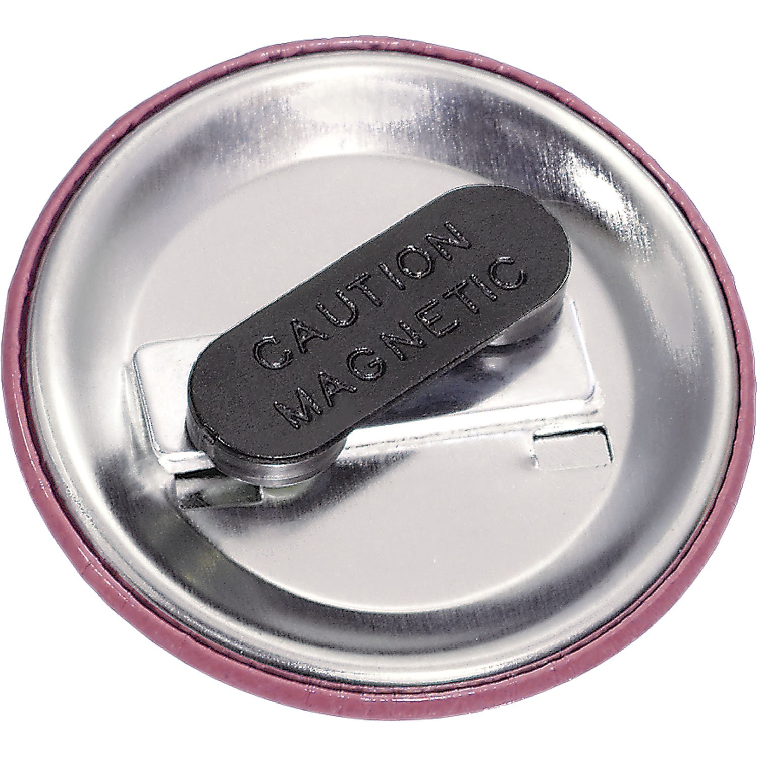 BU1015|2-1/2" Round Safety Pin Button