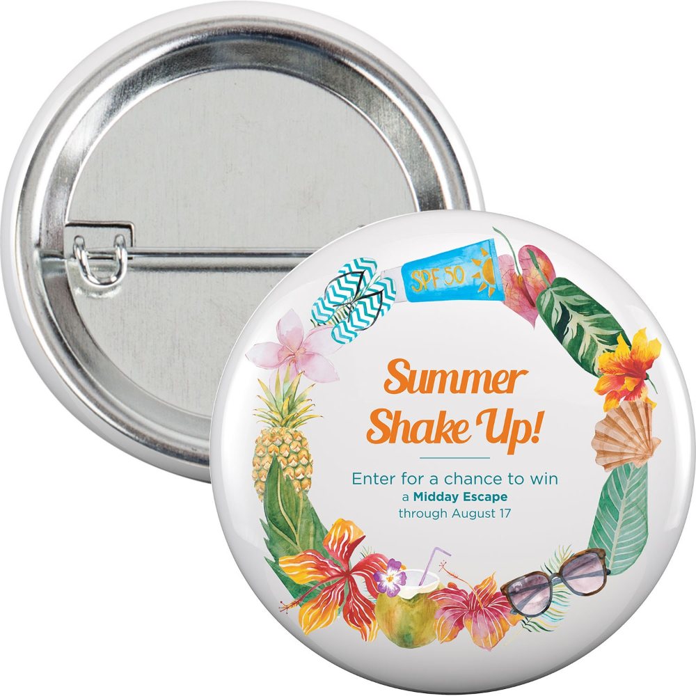 BU1015|2-1/2" Round Safety Pin Button