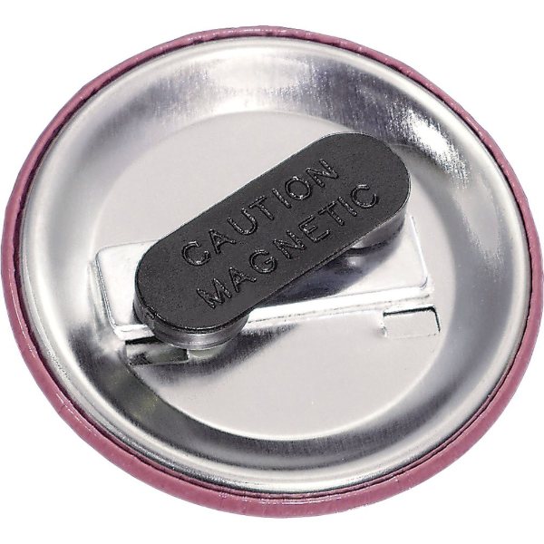 BU1015|2-1/2" Round Safety Pin Button