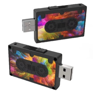 FDM070 Retro Cassette Tape USB Flash Drive