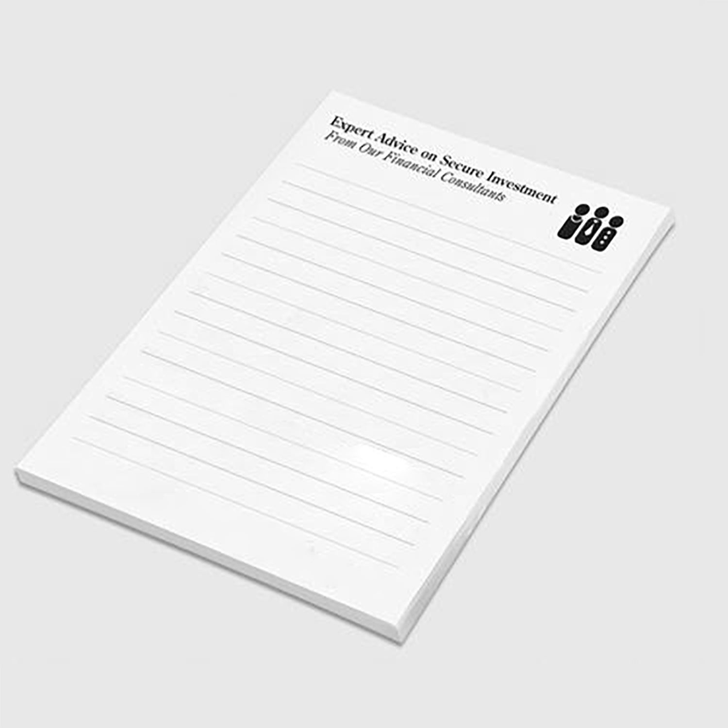 Custom Branded Post-it® Notes Pad 25 Sheets 4" x 6" | GNP Branded Gear