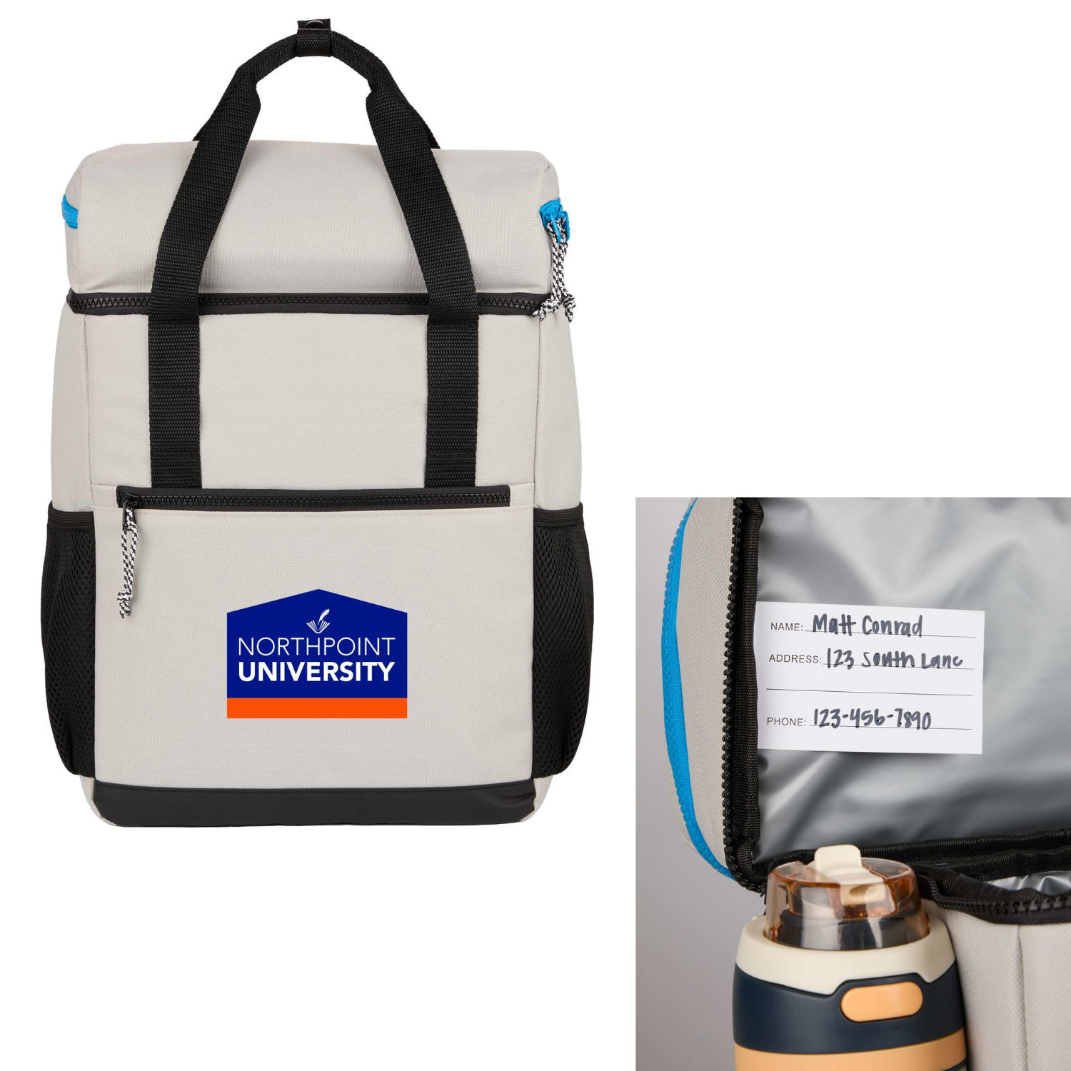 Custom Branded Recycled 15L Backpack Cooler | GNP Branded Gear