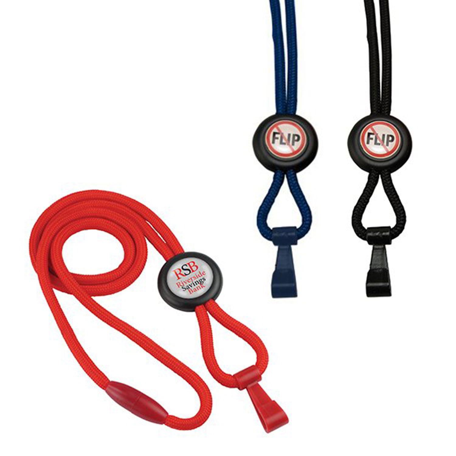 Custom Branded Low Minimum No-Flip Lanyard | GNP Branded Gear