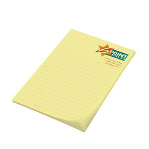 Custom Branded Post-it® Notes Pad 25 Sheets 4" x 6" | GNP Branded Gear