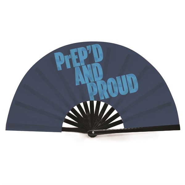 PrEP’d & Proud-Custom Snap Fans | COLH3SFC23-PP | HealthMerch