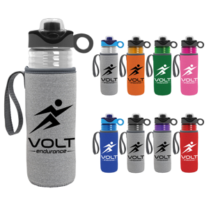 BCTB24SL The Lifeguard - 24 oz PETE Bottlewith Drink Thru Snap On ...