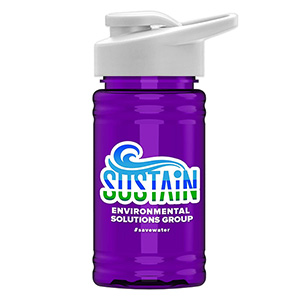 DPRP16D UpCycle - Mini 16 oz. rPet Sports Bottle with Drink Thru Lid ...